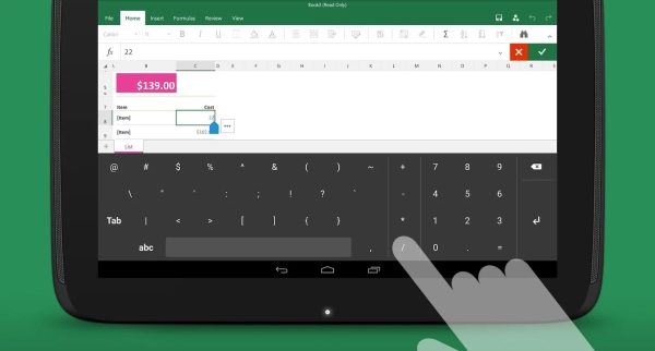 Microsoft Releases Android Keyboard For Excel Eteknix 9602