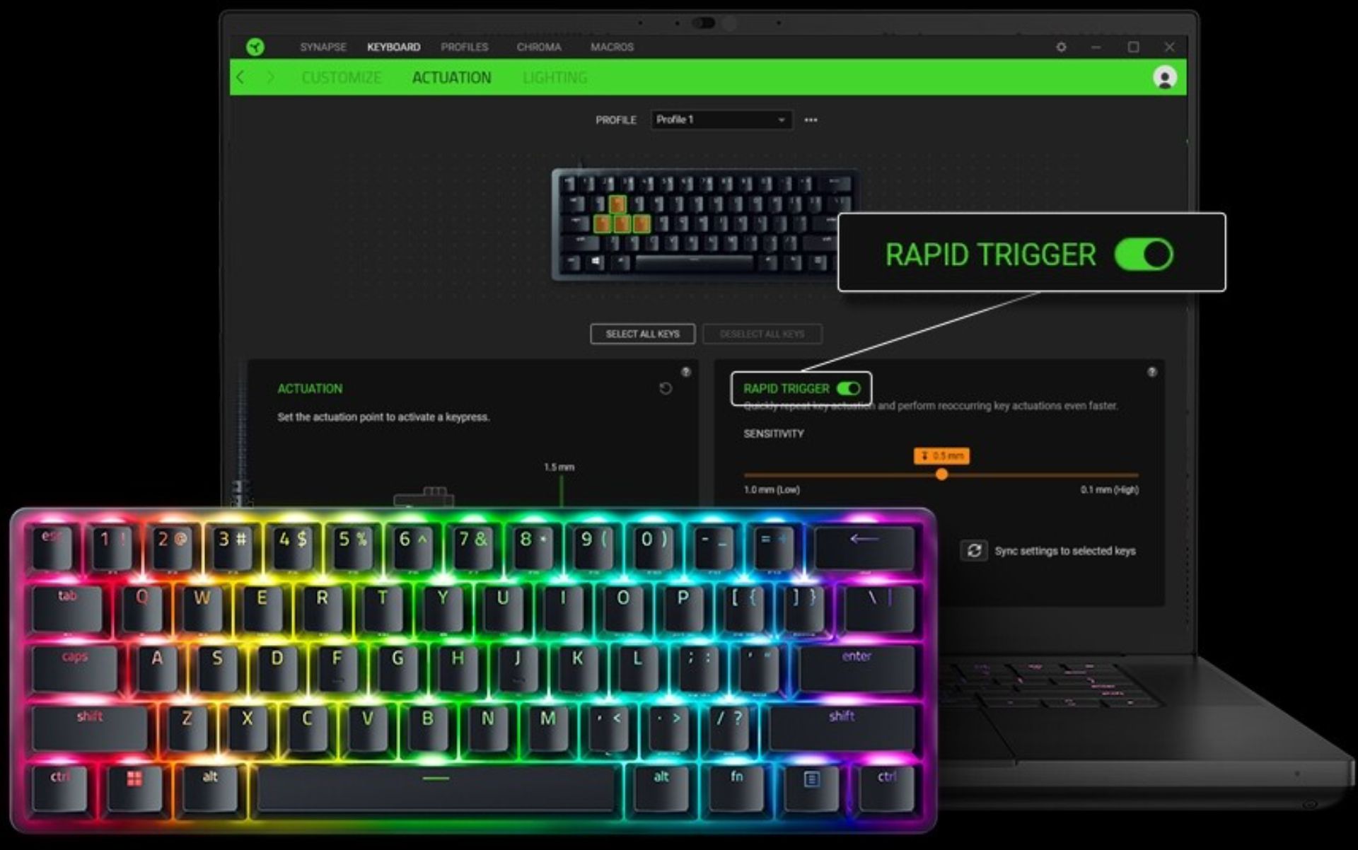 Razer Introduces Rapid Trigger Mode For Its Analog Keyboards | eTeknix Razer Introduces Rapid Trigger Mode For Its Analog Keyboards | eTeknix