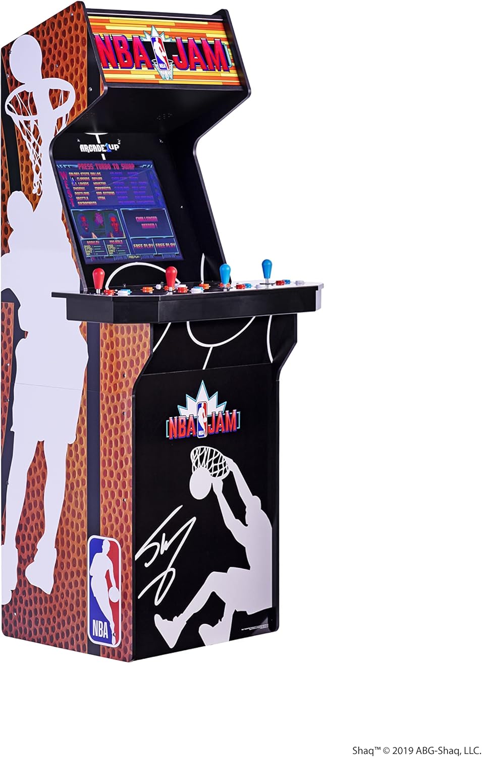 NBA JAM SHAQ EDITION XL ARCADE MACHINE - eTeknix