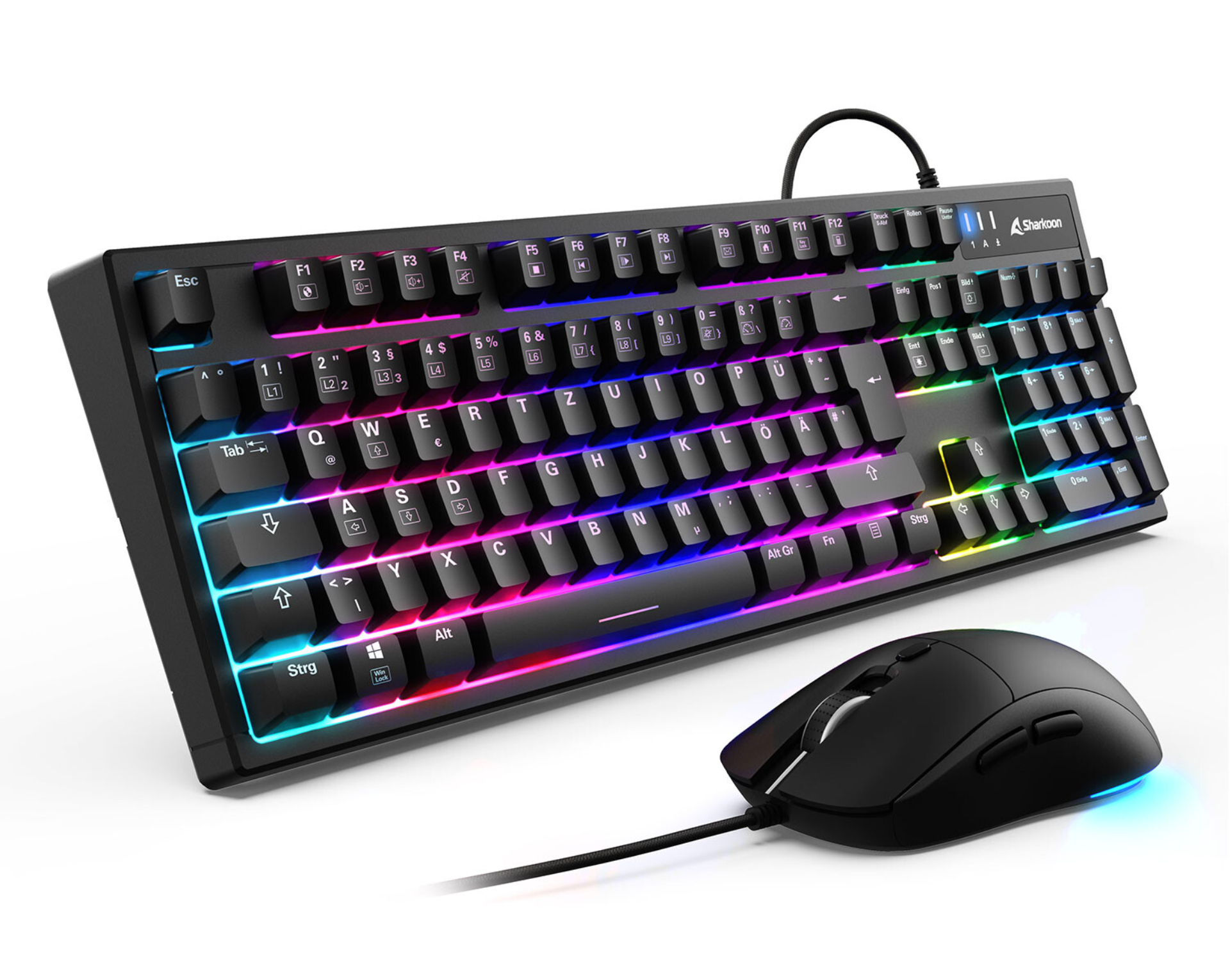 Sharkoon Launches SKILLER SGB15 Keyboard and Mouse Combo - eTeknix